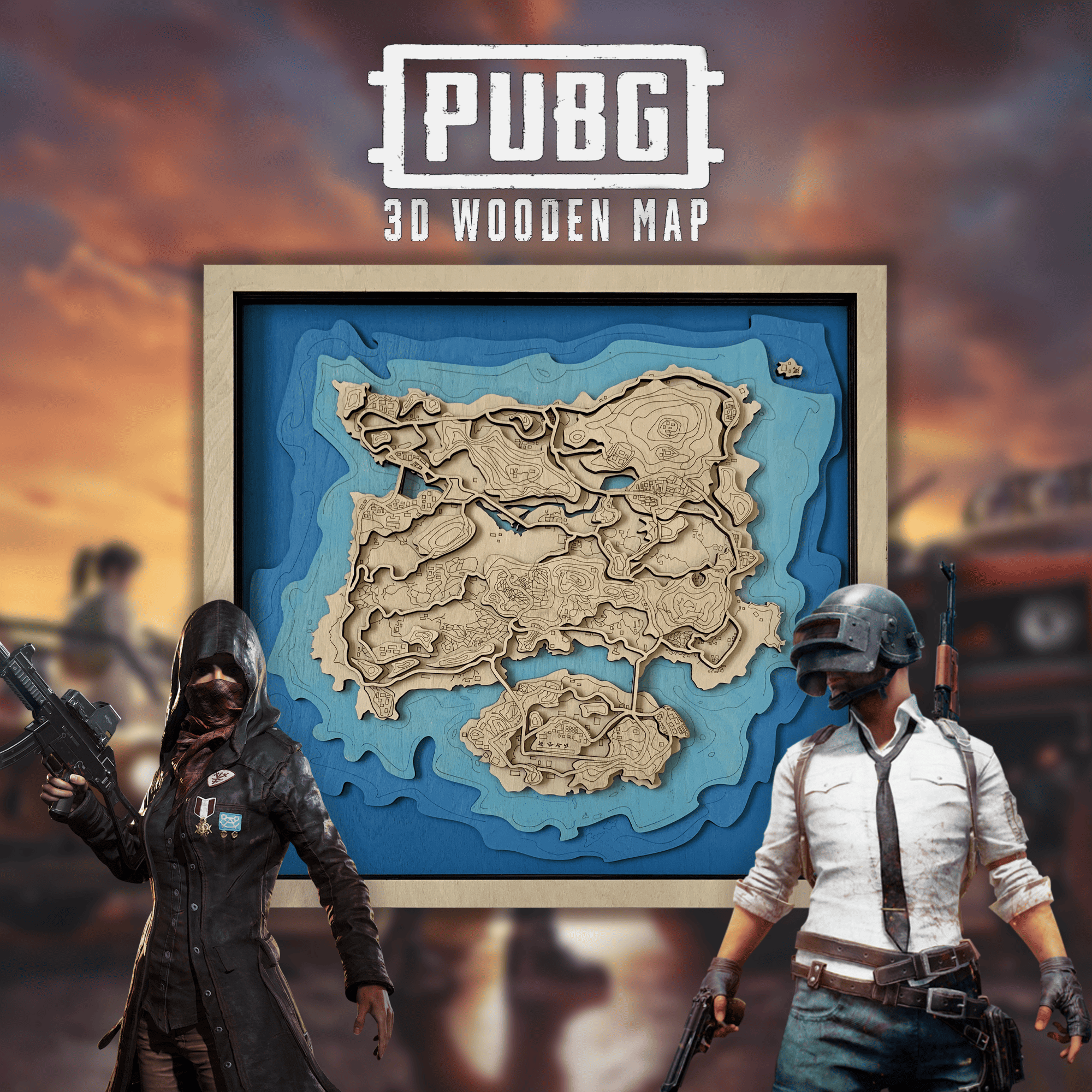 КАРТИ PUBG – GamesPlusWood