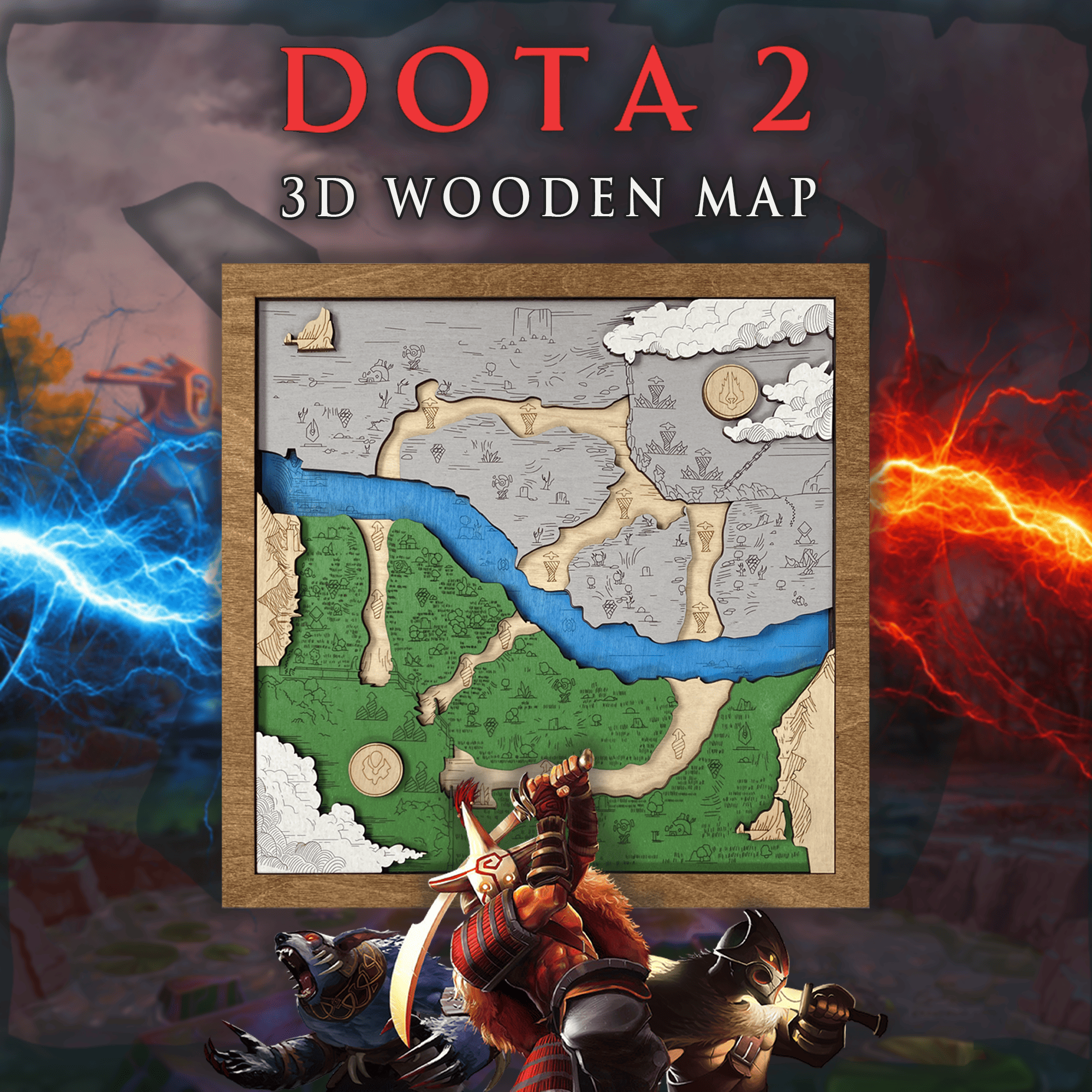 DOTA MAPS – GamesPlusWood